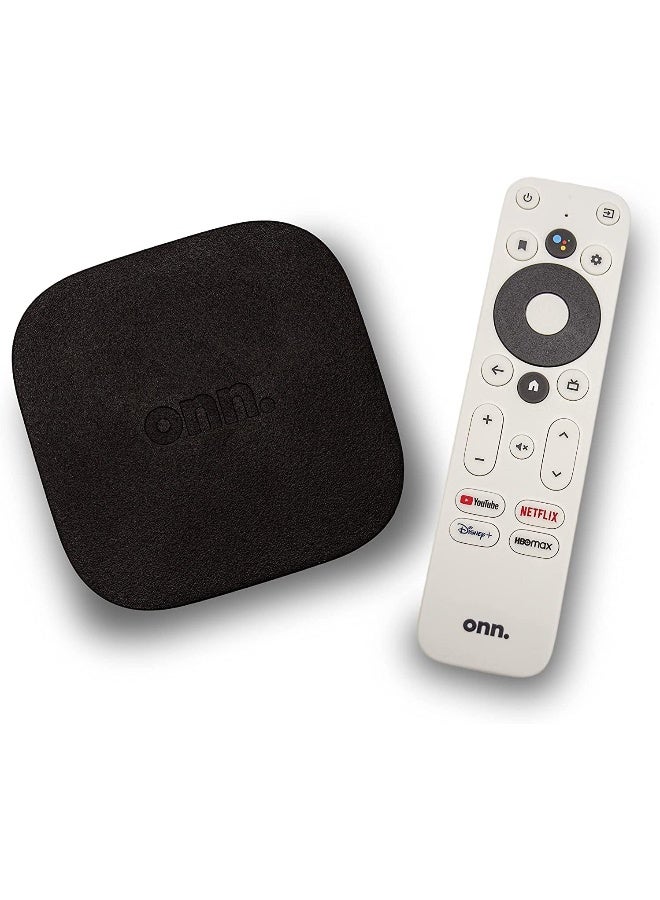 ONN ONN TV Box Streaming Device Android TV Resolution 4K 2160p Ultra HD ...