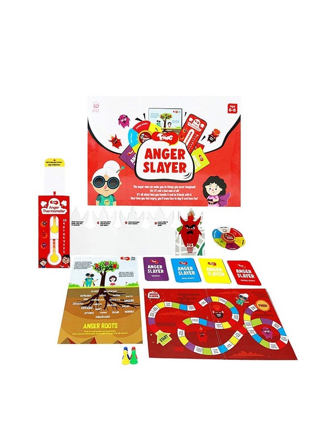 Toiing Anger Slayer- Kids Anger Slayer Board Game Kit |Fun Board Game ...