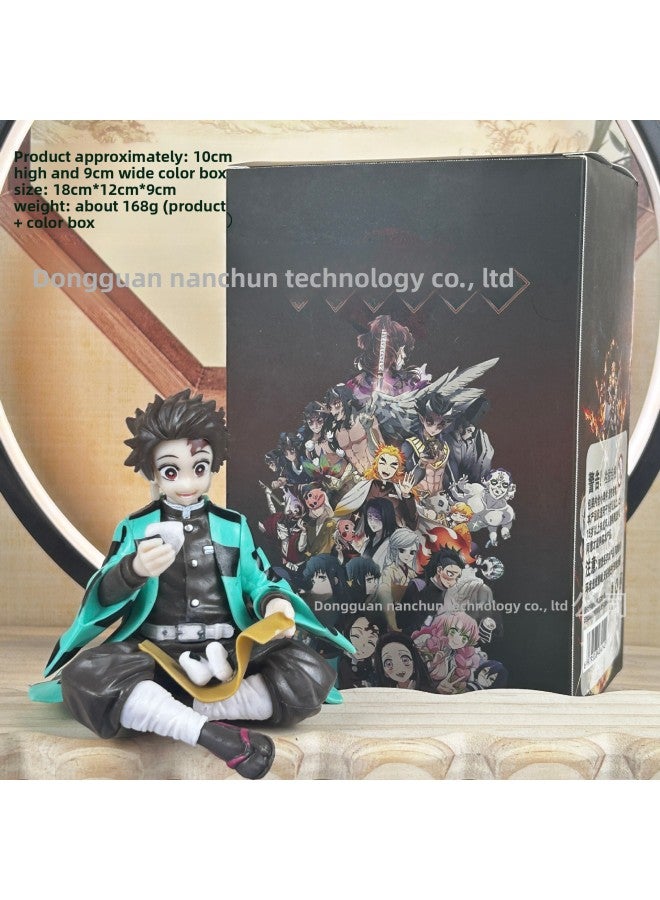 Generic Demon Slayer: Kimetsu No Yaiba Rice Ball Cup Noodle Figure ...