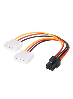 تسوق Generic و4p to 6p Power Cable Graphics Video Card 4 Pin Molex to 6 ...
