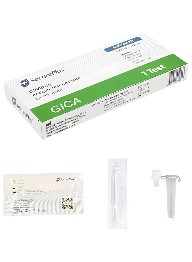 Buy SecurePlus® COVID-19 Antigen Test Cassette (1 Test Kit) Online | 15 ...