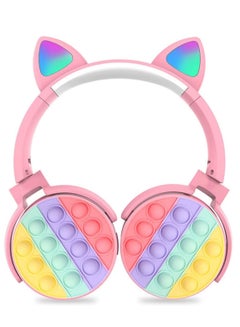 Prime Pop It Bubble Bluetooth Wireless Headset With Lights For Kids And ...