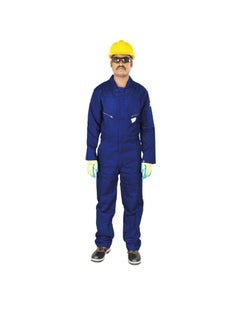 Vaultex Large Safety Coverall 100% Cotton Twill Work Wear Uniform Fire ...