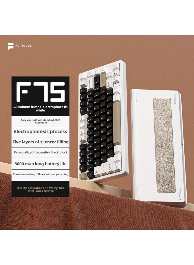 Generic FURYCUBE F75 Mechanical Keyboard CNC Aluminum Tuo Gasket ...