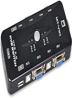 Generic 4 Ports HD USB 2.0 KVM Switch Box for Computer/Monitor/Keyboard ...