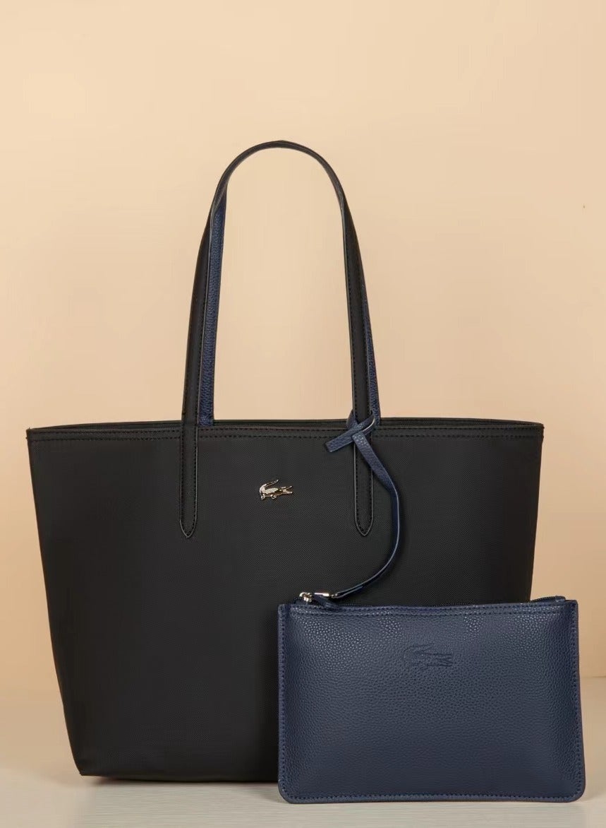 LACOSTE Lacoste Women's Double sided Two tone Large Capacity Handbag ...