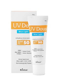 Brinton UV Doux Blue Light Sunscreen Protection Gel SPF 50 PA+++ - 50g ...