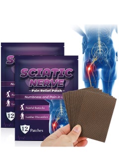 Sumifun Sciatica Patch, Sciatica Patch, Sciatica Relief Patch Elastic ...