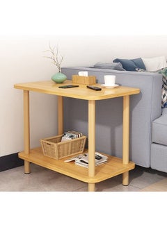 XiuWoo 2-Tier Multi-Use Side Table Bedside Table For Bedroom Hallway ...