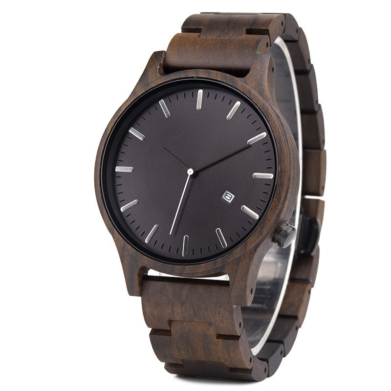 Generic Dodo Deer Men'S Sandalwood Watch Slim Wood Watch Customizable ...