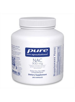 Pure Encapsulations NAC 900 mg - N-Acetyl Cysteine Amino Acid ...