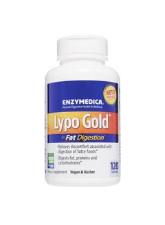 تسوق ENZYMEDICA وLypo Gold Concentrated Amounts Of Lipase Enzyme For ...
