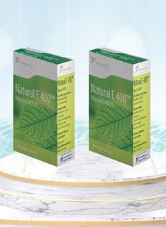 JAMJOOM PHARMA 2-Piece Natural Vitamin E 400 Soft Gel 30 Capsules KSA ...