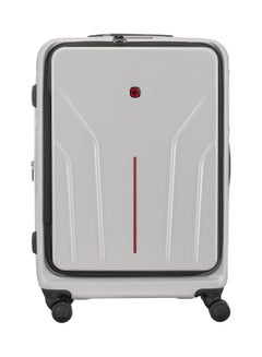 Wenger Amplix Hardside Expandable 69cm Check-In Luggage Trolley Silver ...