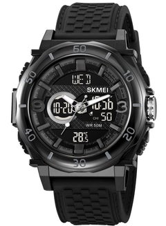 SKMEI Watches For Men Multifunctional Silicone Water Resistant Analog ...