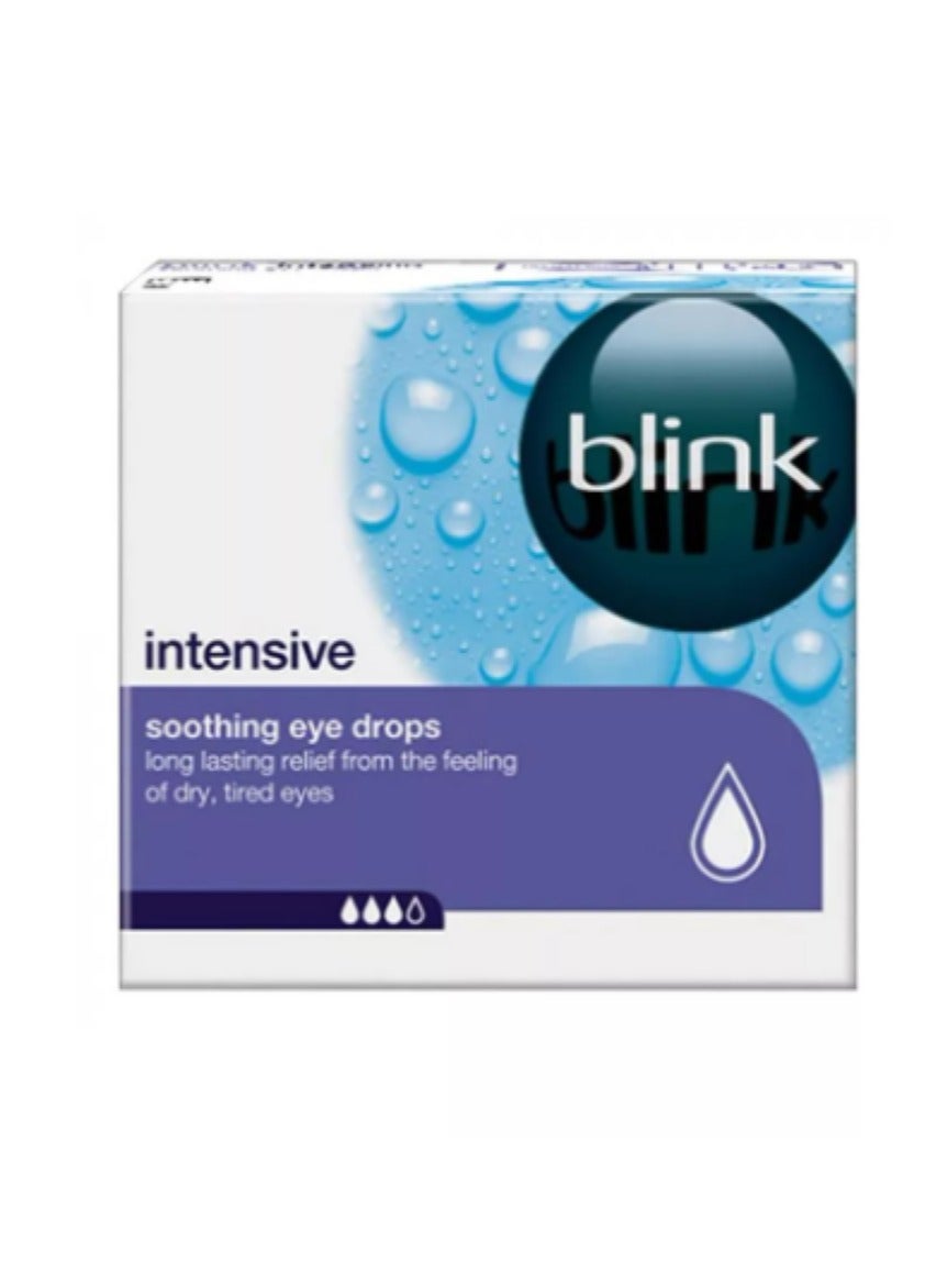 Blink Blink Intensive Soothing Eye Drops - Single Dose Units (20-Pack ...