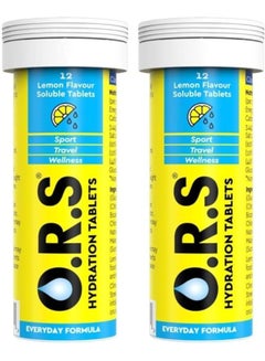 ORS O.R.S Hydration Tablets with Electrolytes, Vegan, Gluten and ...