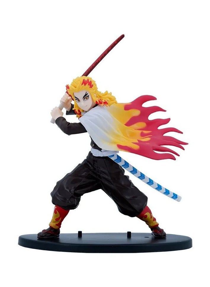 Generic Demon Slayer Rengoku Kojiro action figure made of plastic ...