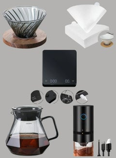 Generic V60 Coffee Set Pour Over Coffee Maker Set Of 5 With Portable ...