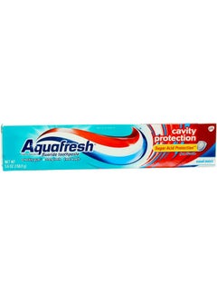 Aquafresh Cavity Protection Fluoride Toothpaste, Cool Mint 5.6 Oz (Pack ...