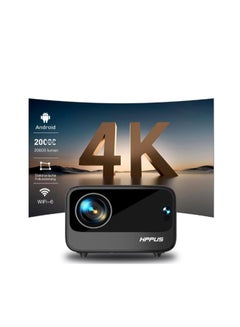Generic 【Android TV】 HIPPUS Projector 4K WiFi6 Bluetooth FHD 1080P ...