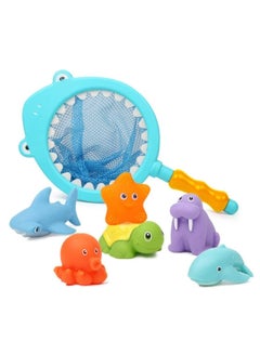 Haidue 7-Piece Baby Bath Toys, Finding Nemo Spray Water Squeeze Bath ...