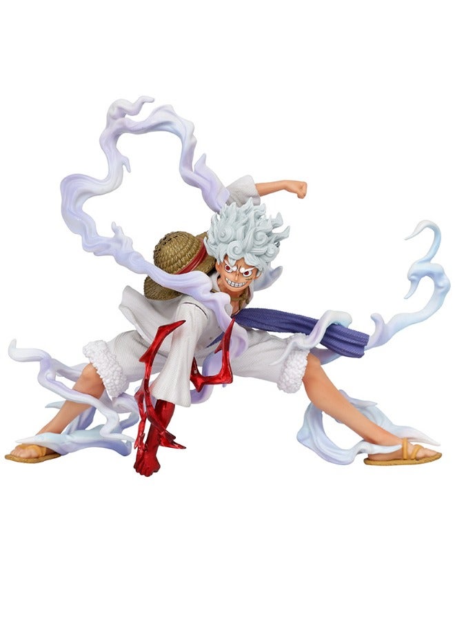 One Piece Anime Luffy Action Figure Fifth Gear Nika Luffy Model Statue ...