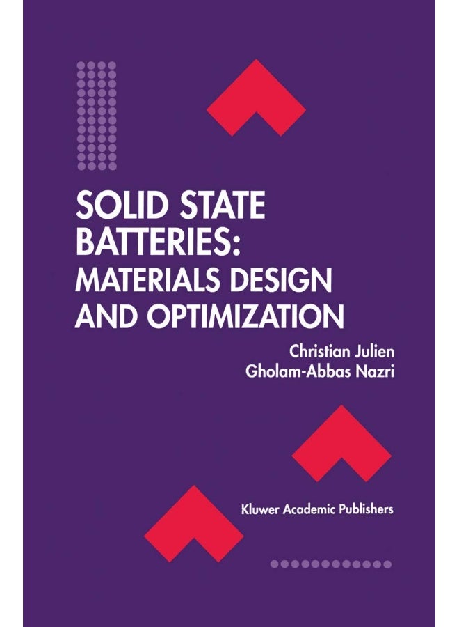 Solid State Batteries: Materials Design and Optimization | Best Price ...
