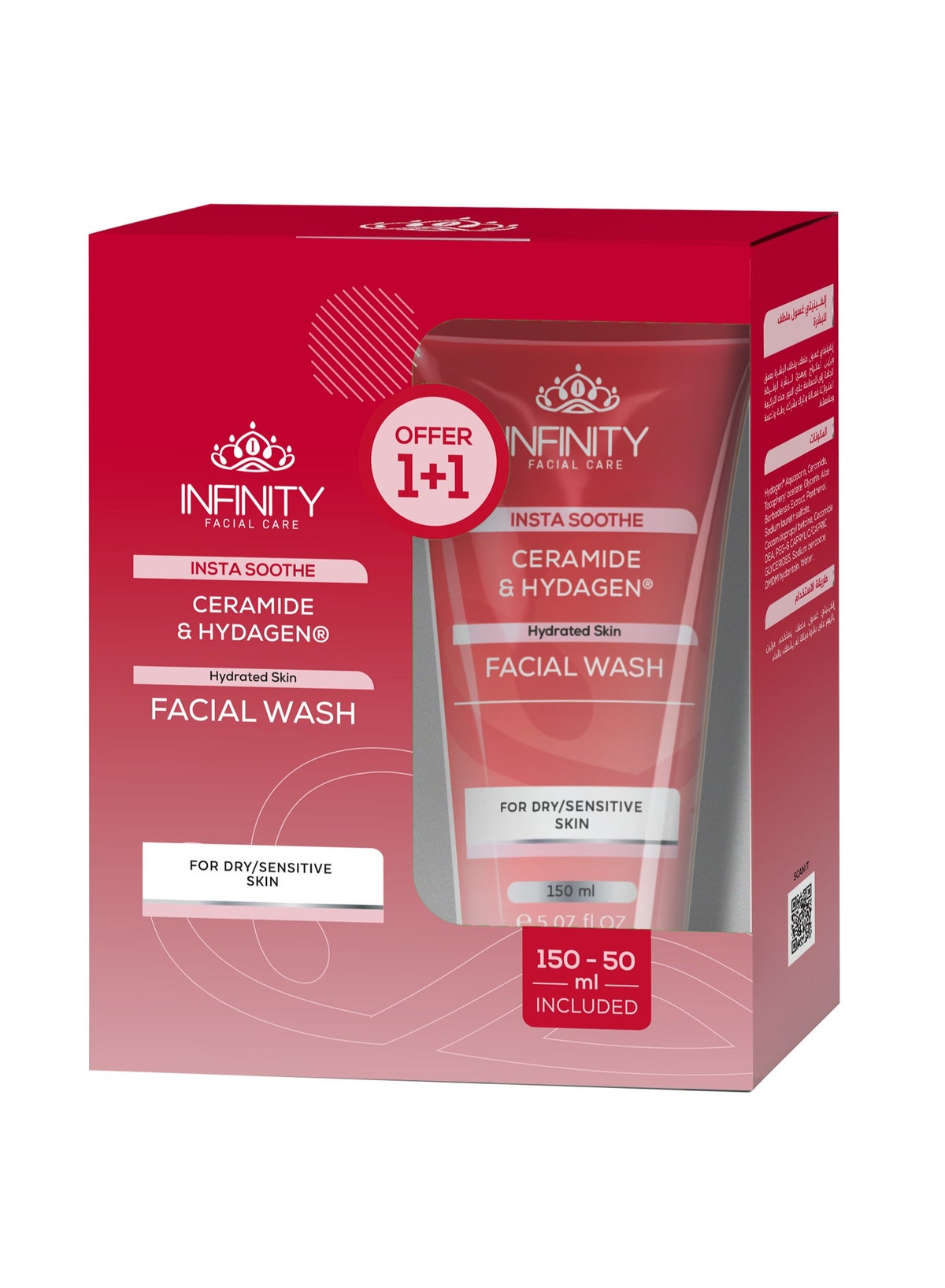 Infinity 2 Infinity Facial Care Insta Soothe Facial Wash - Promopack ...