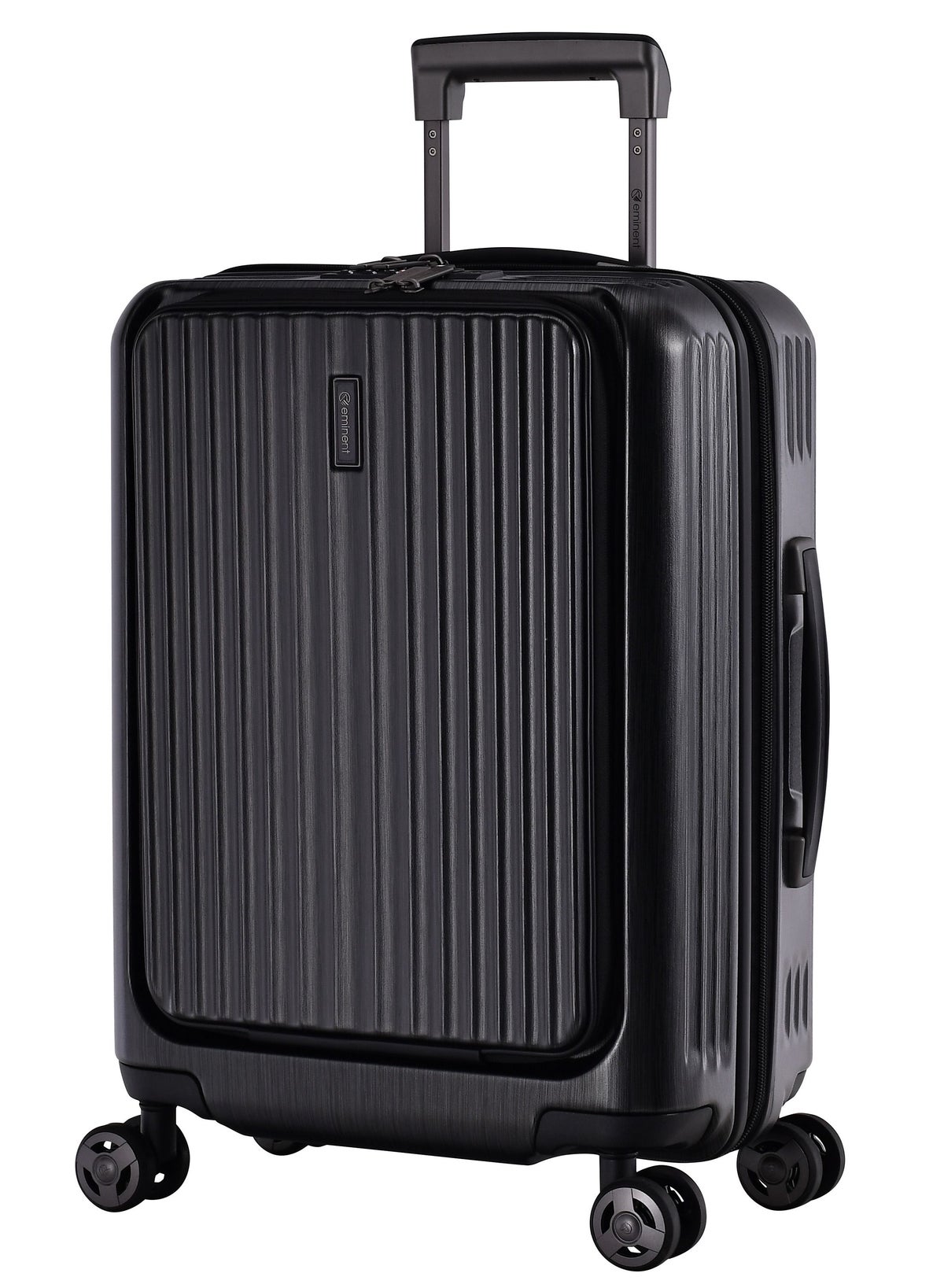 eminent Hard Shell Travel Bag Alfred Front Loading Business Carry On ...