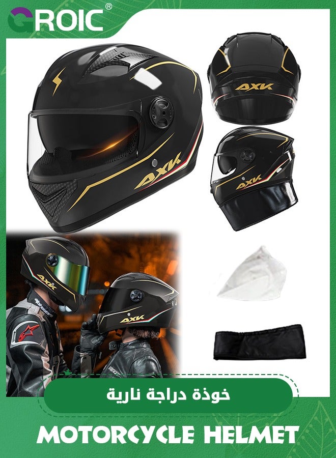 GROIC Sport Motorcycle Helmet,Motorcycle Full Face Helmet,ightweight ...