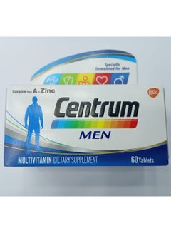 gsk Centrum Men Complete A to Zinc Multivitamin Tablets 60's | Best ...