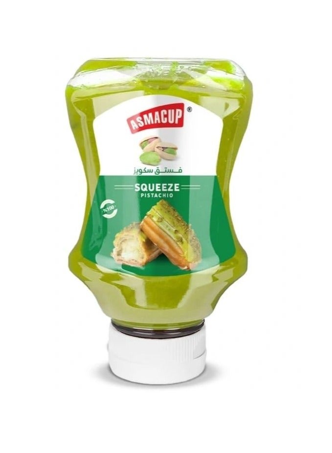 ASMACUP Pistachio Cream 480g squeeze bottle Spread | Best Price Egypt ...