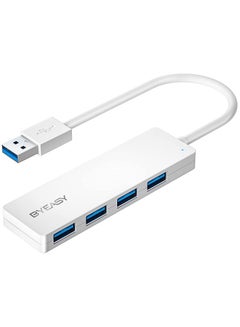 BYEASY USB Hub 4 Port USB 3.0 Hub, Ultra Slim Portable Data Hub Applicable for iMac Pro, MacBook ...