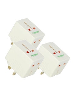 Terminator Pack Of 3 Universal Multi Plug Socket Adapter UAE | Dubai ...