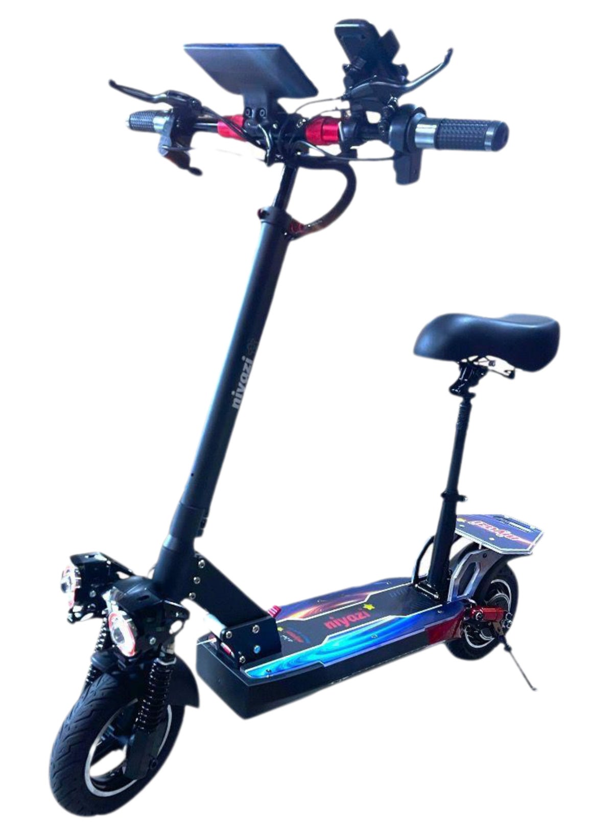 Niyazi Monster Electric Scooter for Adults with 1000W Motor, 48V 15Ah ...