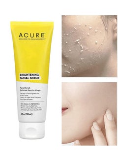 Acure Facial Exfoliator Scrub 118ml，Removal Natural Organic Face ...