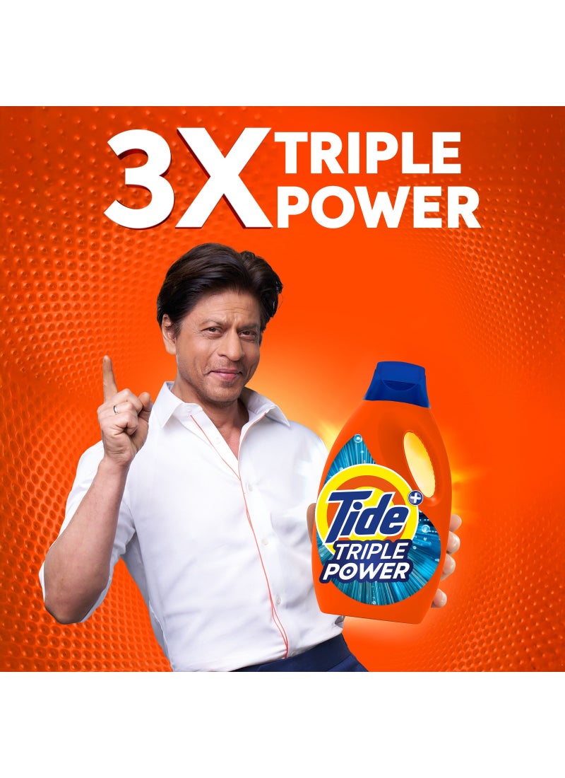 Buy Tide Triple Power Original Liquid Detergent Dual Pack Online | 15 ...