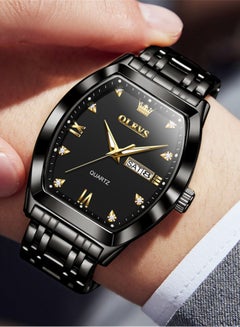 OLEVS OLEVS Men Watches Square Business Dress Diamond Analog Quartz ...