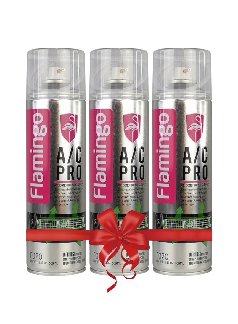 Flamingo Combo Offer - Buy 3PC Flamingo F020 500ml AC Cleaner Powerful ...