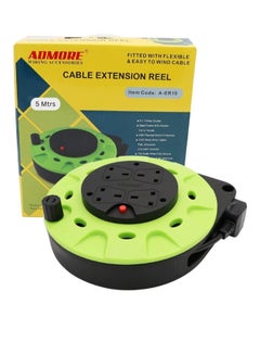 ADMORE Cable Extension Reel 5M - 4 x 13A Sockets, 3120W, Thermal ...