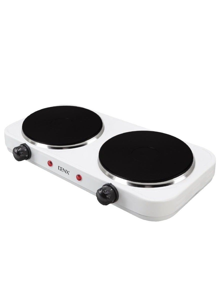 Denx Dual Hot Plate | Overheat protection | Cast Iron Heating Plate ...
