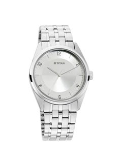 TITAN Men's Analog Round Shape Metal Wrist Watch - 1729SM06 - 38 Mm UAE ...