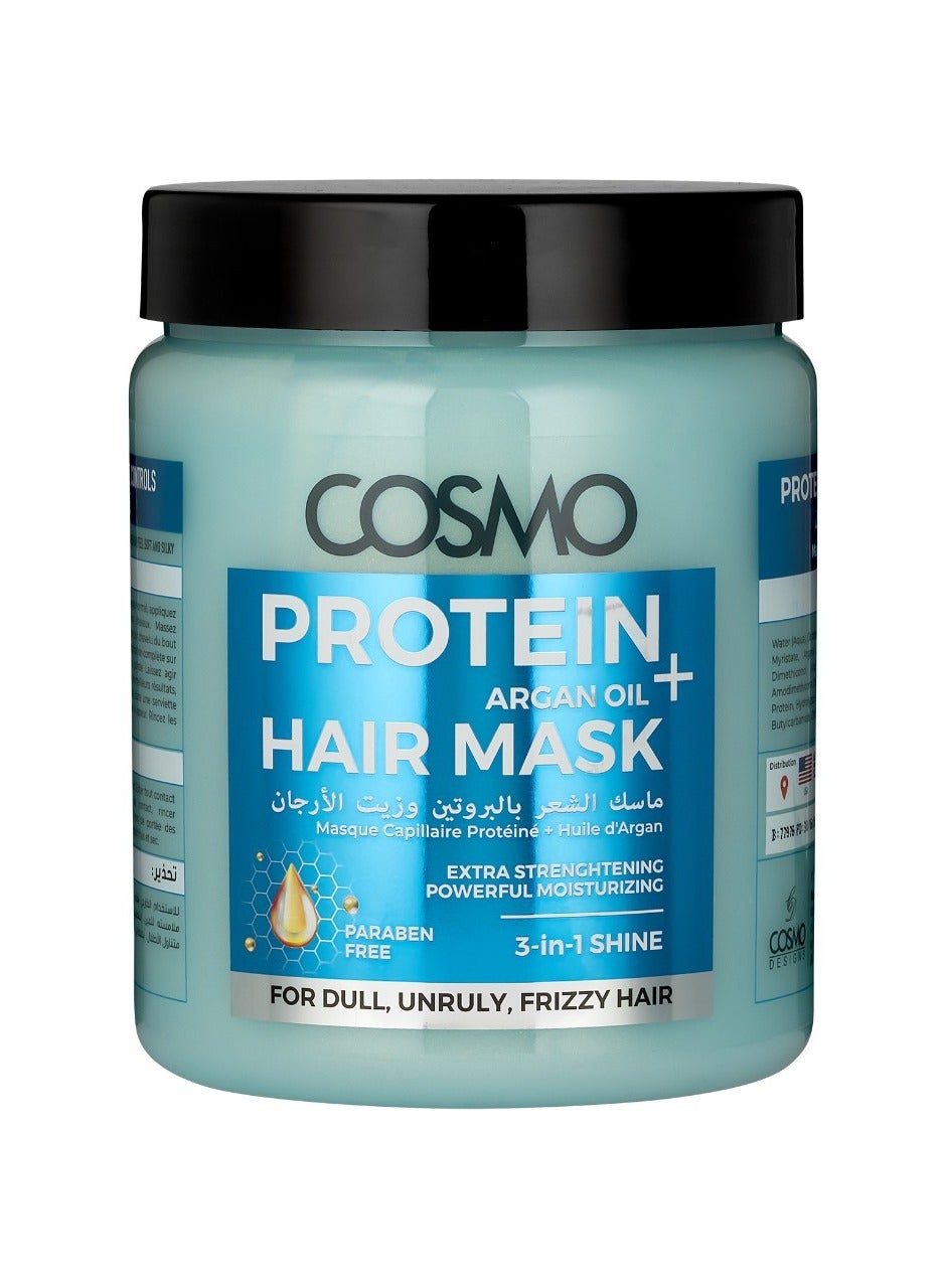COSAMO Hair Mask With Protein And Argan Oil 3 in 1 By Cosmo1000 ml ...