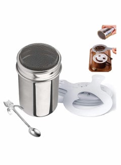 NIBEMINENT Chocolate Shaker Dusters Stainless Steel Mesh Powder for ...