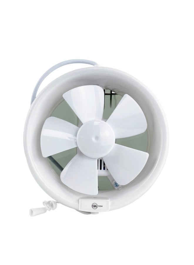 SK 6 Inch Round Exhaust Fan - AC 110V/220V Dual Voltage Support - 15x15 ...