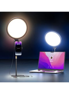 XiuWoo 10.5 inch Ring Light with Stand, Newest Full-Screen 10x Lighting ...