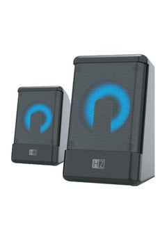 HEATZ Computer Speakers, 6W 3*2 PC Powered Speakers USB Speaker Monitor ...