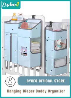 Bybeo Baby Hanging Diaper Caddy Organizer - 3-in-1 Diapers Stacker for ...