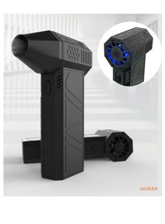 JAJEEK Electric Air Blower Gun & Small Hand Fan with Turbo Blades ...